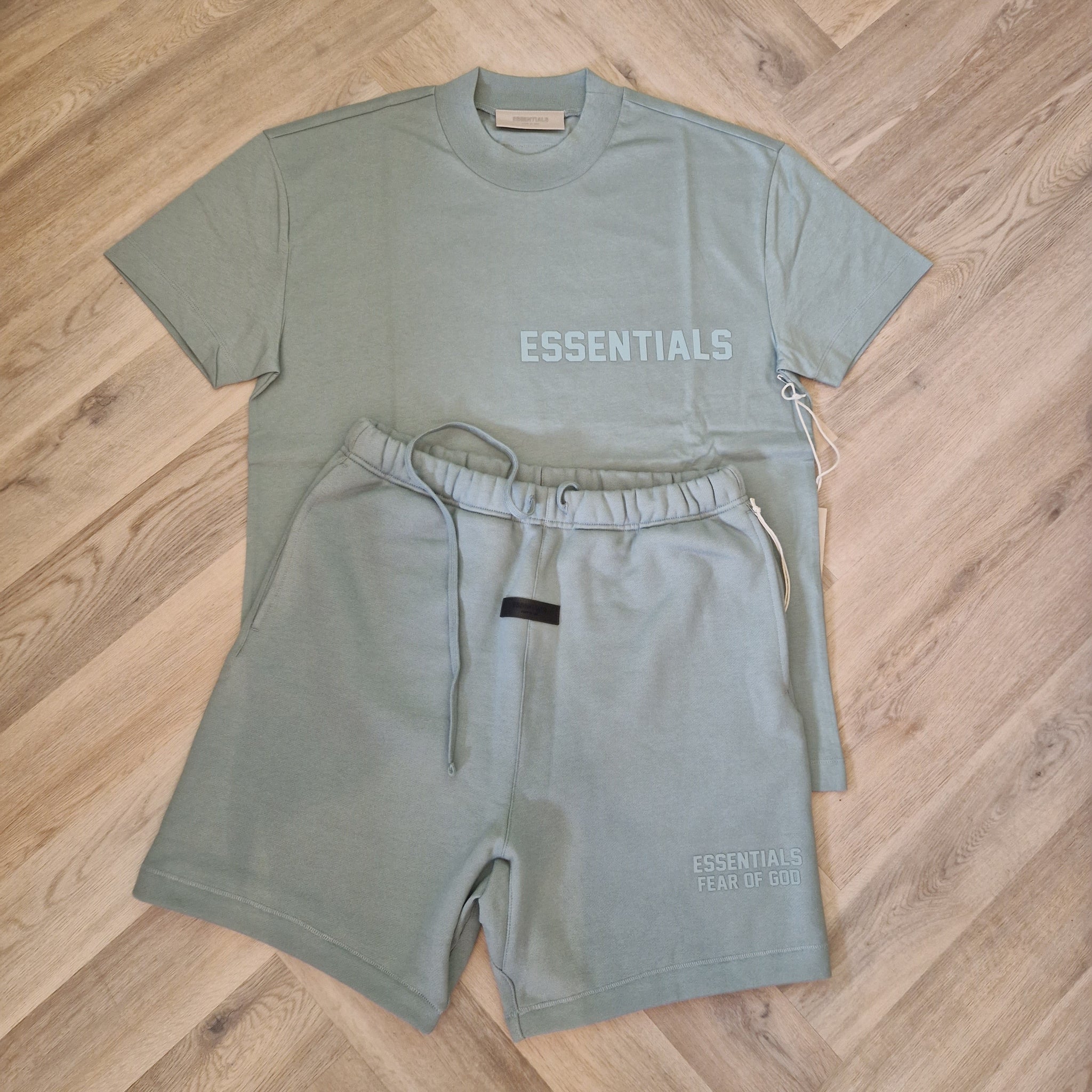 Fog Essentials Shorts Set Aqua - Klay Designerwear